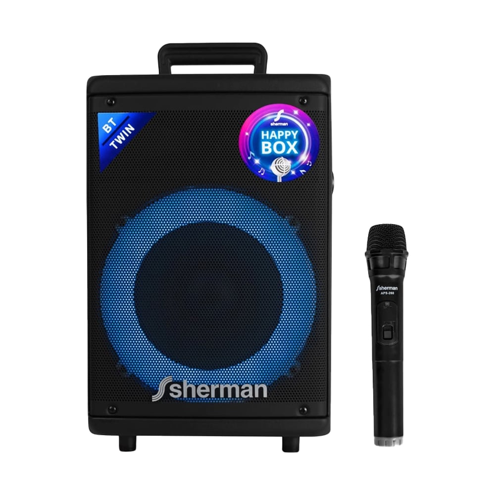 (1.0) ตู้ช่วยสอน SHERMAN (APS-260) Black