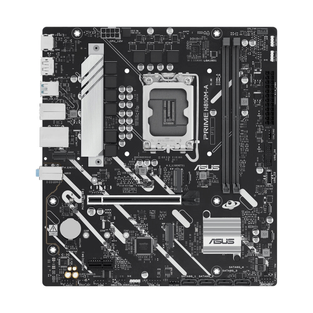 ASUS PRIME H810M-A CSM DDR5: เมนบอร์ด Intel 1851 แรงคุ้มค่า! | Advice