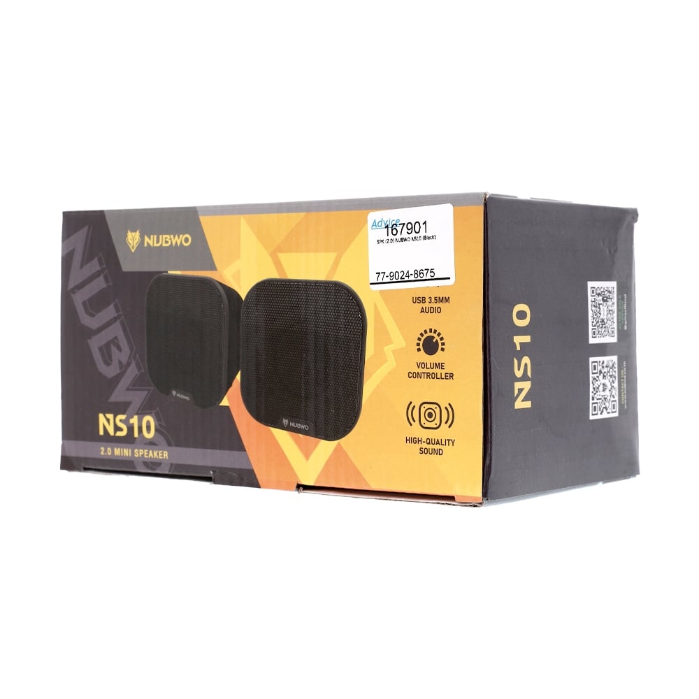 (2.0) ลำโพง NUBWO (NS10) Black | Advice จ.จันทบุรี สาขา A001 (ถนนมหาราช)