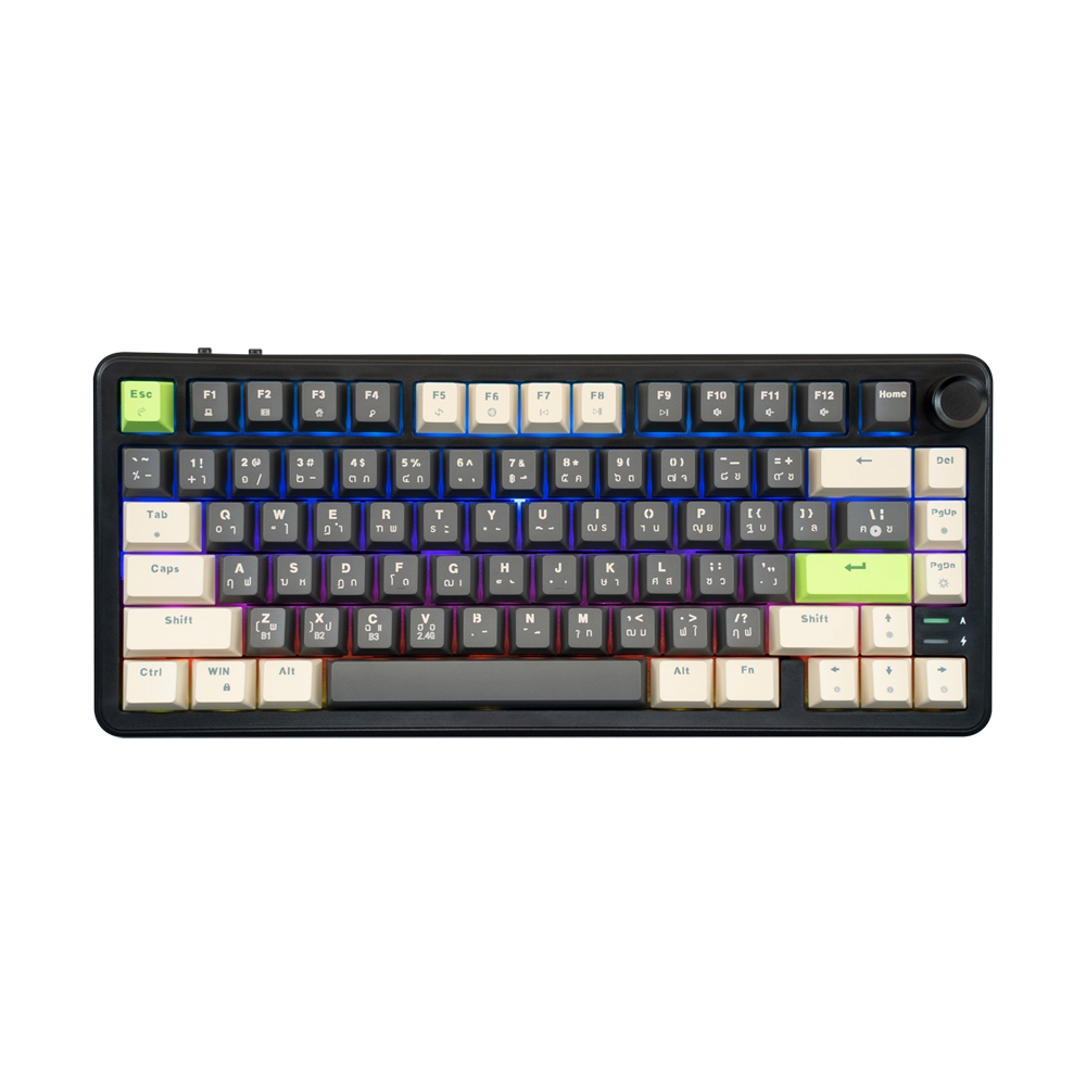 WIRELESS/BLUETOOTH KEYBOARD EGA CMK10 BROWN-SWITCH