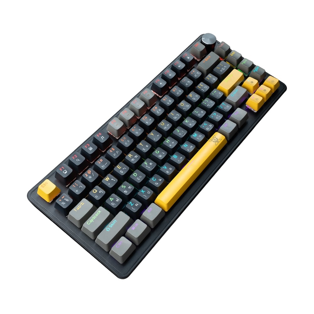 K/B NUBWO-X804 GRAY/BLACK (RED SW)