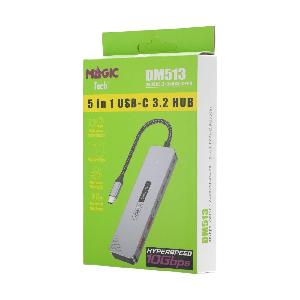 Converter Type-C 5 in 1 MAGICTECH (DM513)