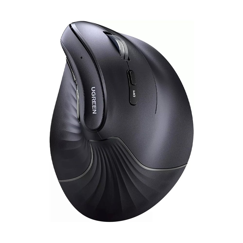 WIRELESS MOUSE UGREEN VERTICAL MU008 2.4G/BLUETOOTH BLACK