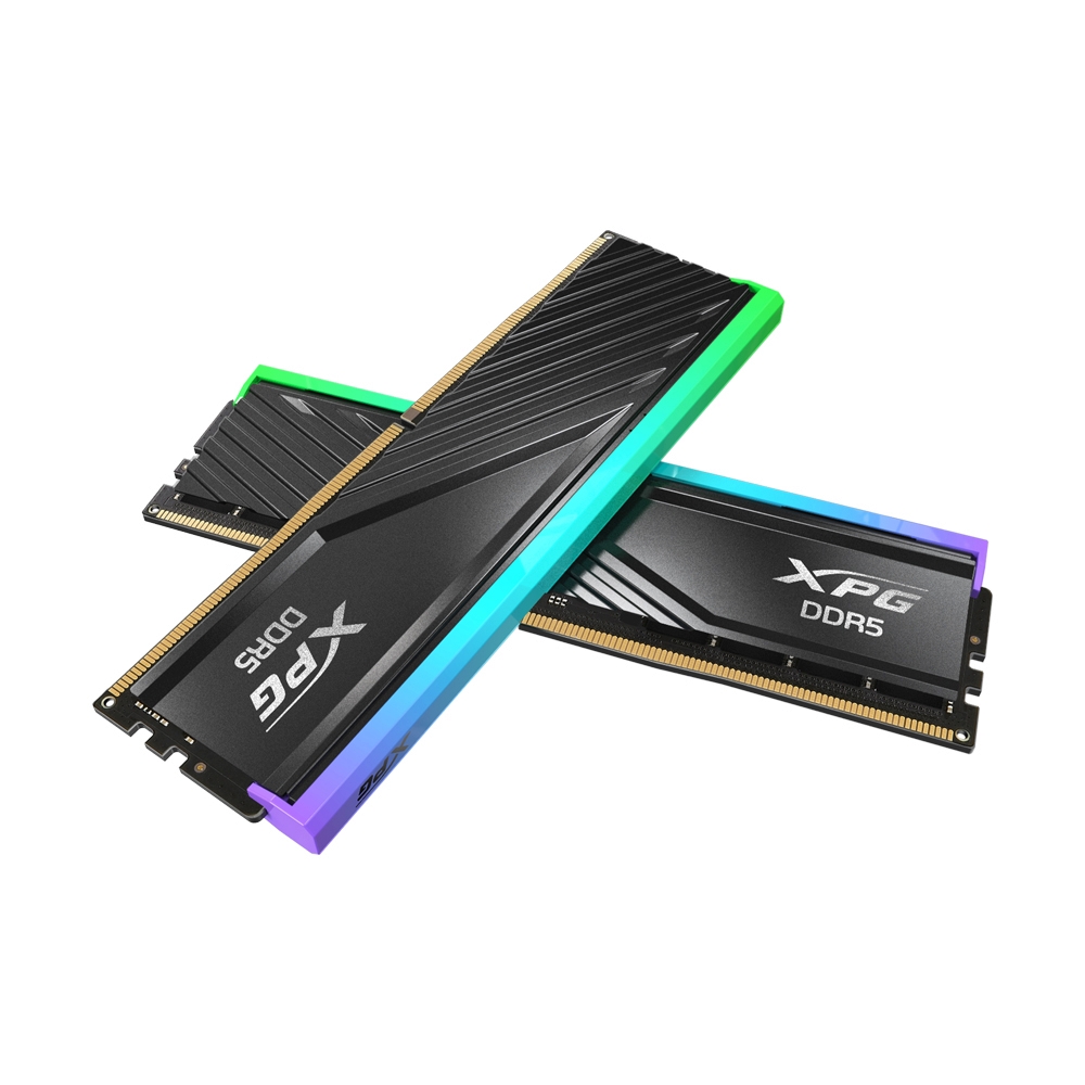 RAM DDR5(6000) 32GB (16GBX2) ADATA RGB BLACK (AX5U6000C4816G)