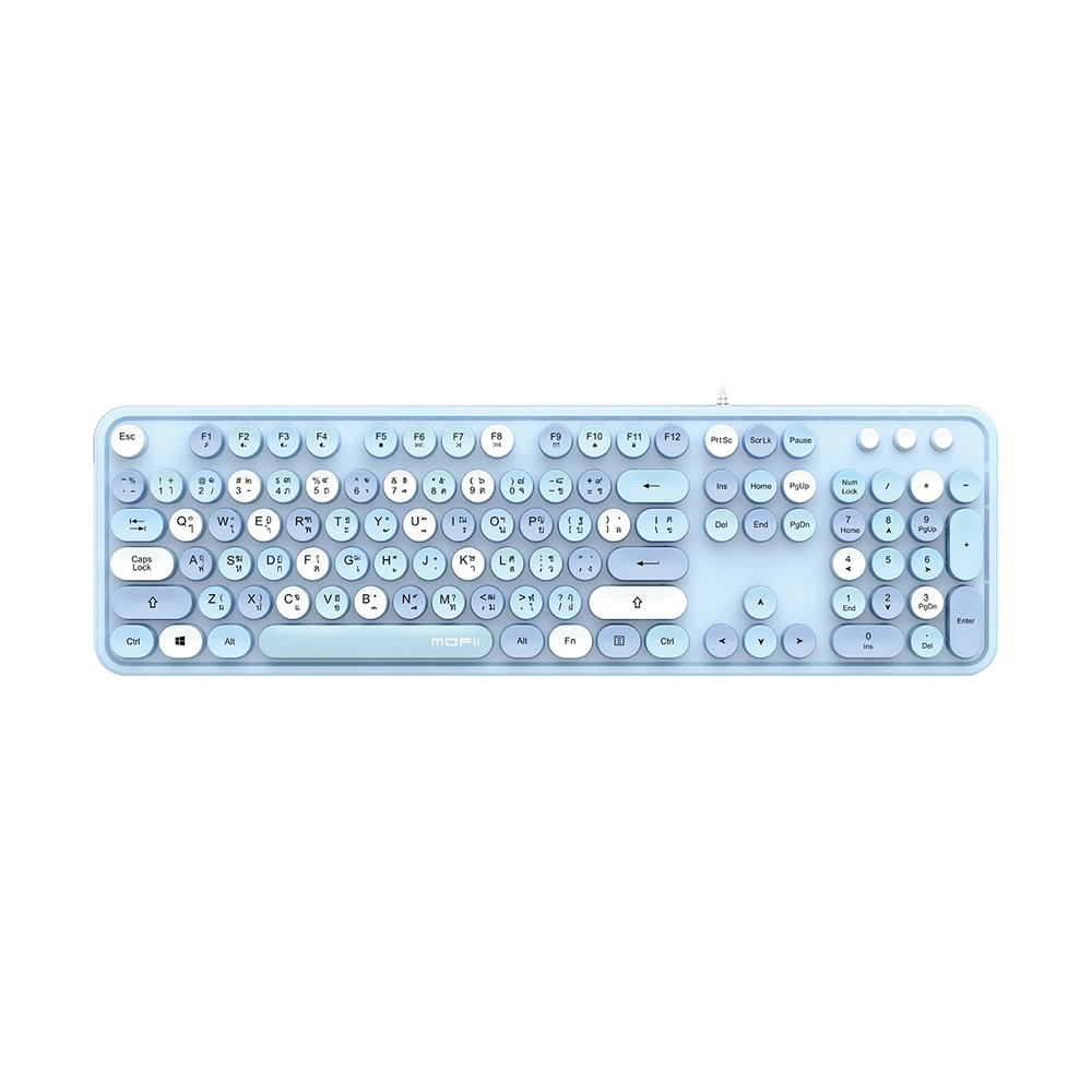 USB KEYBOARD MOFII SWEET K RETRO LIPBLUE