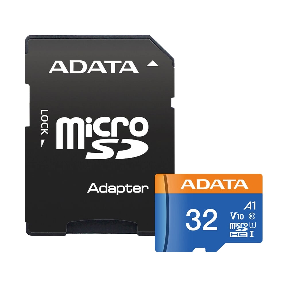 32GB Micro SD Card ADATA Micro SDHC With SD Adapter (100MB/s,) | Advice ...