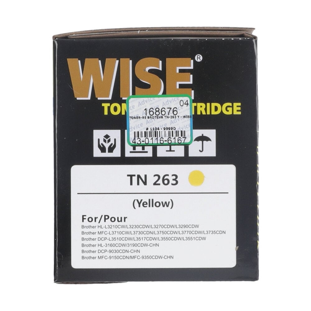 Toner-Re BROTEHR TN-263 Y - WISE | Advice จ.จันทบุรี สาขา A001 (ตรงข้าม ...