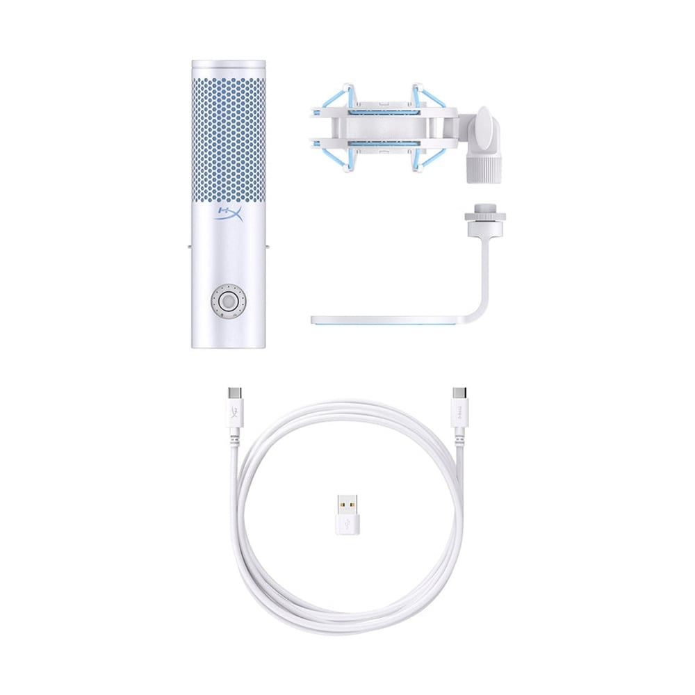 MICROPHONE HYPERX QUADCAST 2 WHITE | Advice จ.ปทุมธานี สาขา A017 (เซ ...