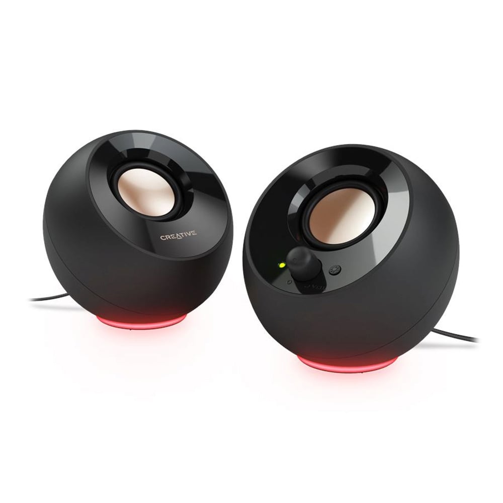 (2.0) ลำโพง CREATIVE (PEBBLE SE) Black