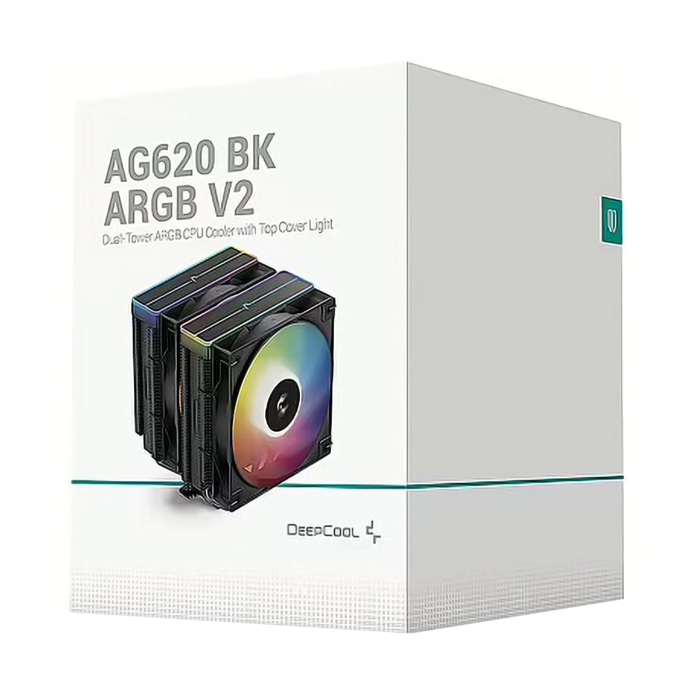 CPU COOLER DEEPCOOL AG620 ARGB V2 BLACK
