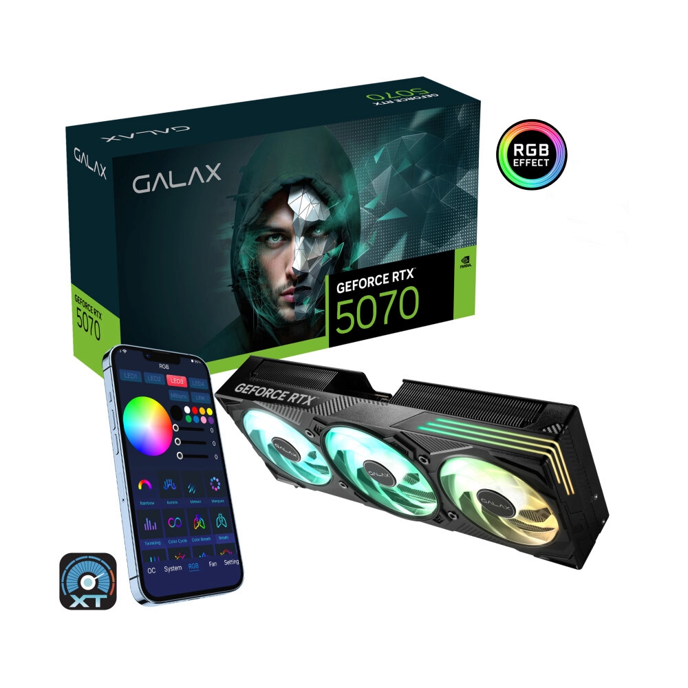 VGA Galax RTX 5070 EX Gamer OC 12GB GDDR7 การ์ดจอสุดแรง เล่นเกมลื่น ...