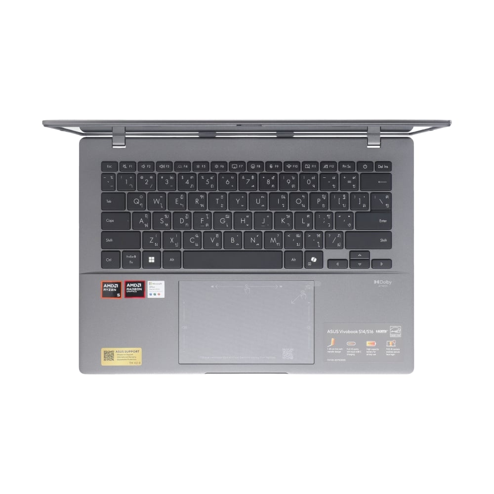 Notebook Asus Vivobook S14 D3407HA-LY542WA (Matte Gray)