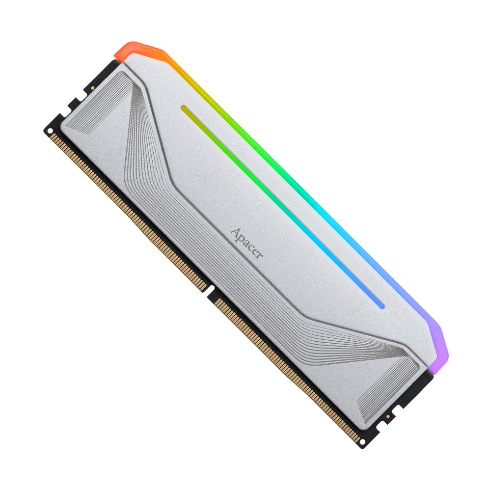 RAM DDR5(6000) 16GB APACER NOX RGB WHITE (AH5U16G60C622NWAA-1)