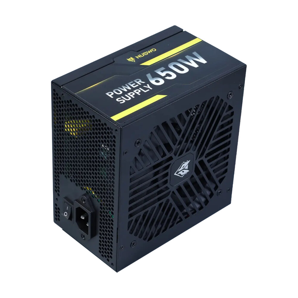 POWER SUPPLY (FULL) 650W NUBWO NPS-650 BLACK