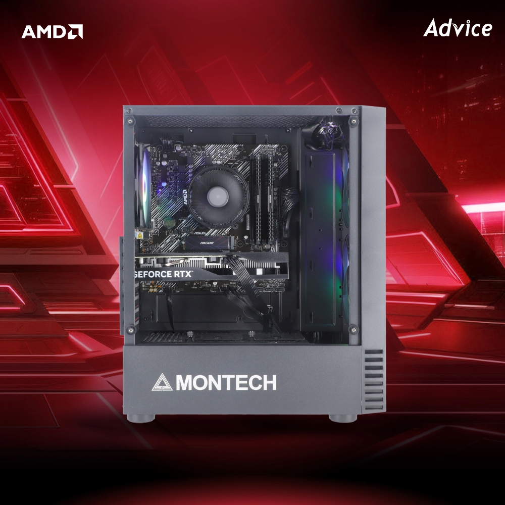 คอมประกอบ Advice : Computer Set AMD #A224 RYZEN 5 5500 RTX4060 8GB GALAX 1-CLICK
