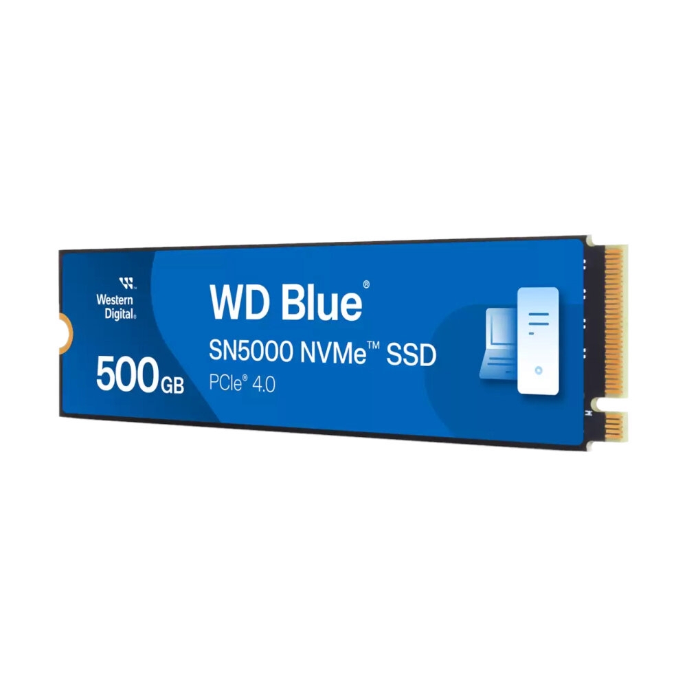 500 GB SSD M.2 PCIe 4.0 WD SN5000 BLUE (WDS500G4B0E) NVMe
