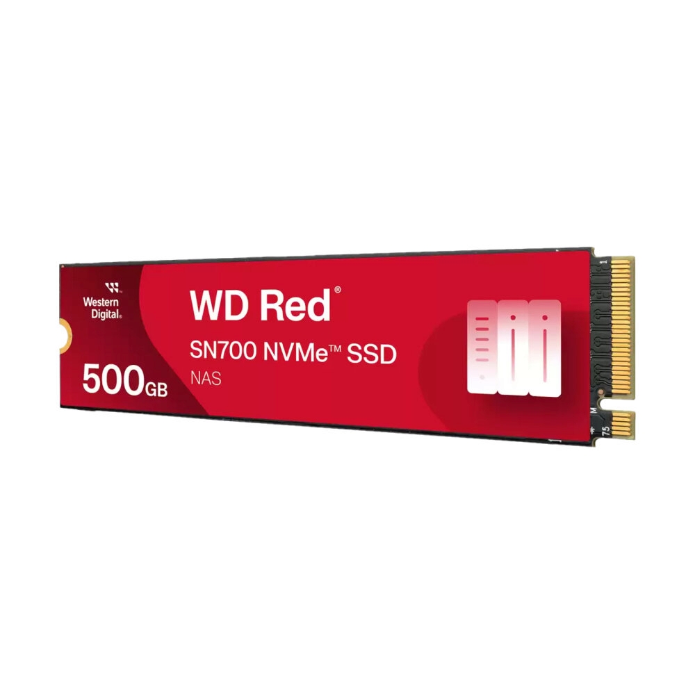500 GB SSD M.2 PCIe WD RED NAS SN700 (WDS500G1R0C) NVMe