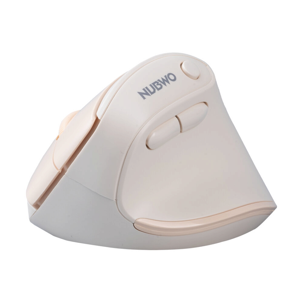 MOUSE WIRELESS NUBWO ERGONOMIC NMD-04 CREAM (BLUETOOTH)