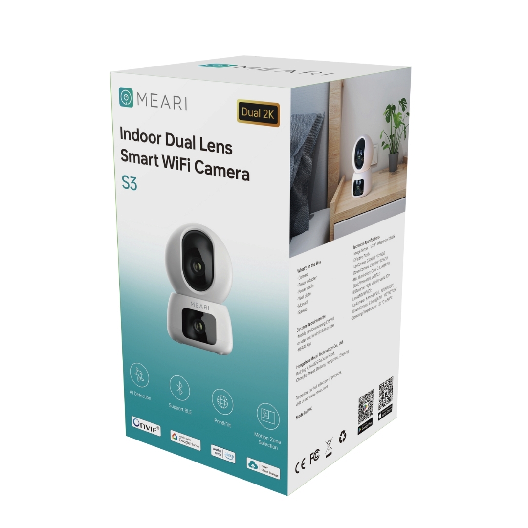 Smart IP Camera (3.0MP+3.0MP) MEARI S3