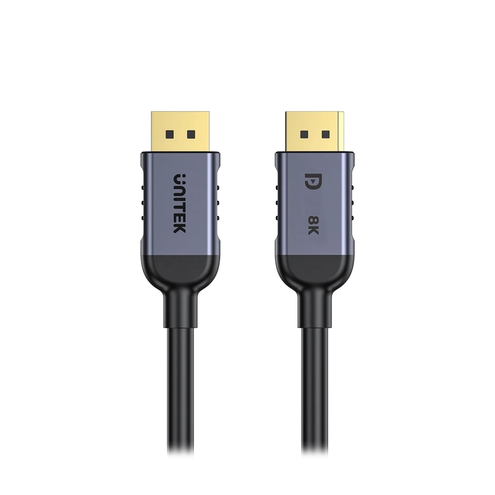 Cable DisplayPort TO DisplayPort (1M) UNITEK C1628GY01 (8K) | Advice จ. ...