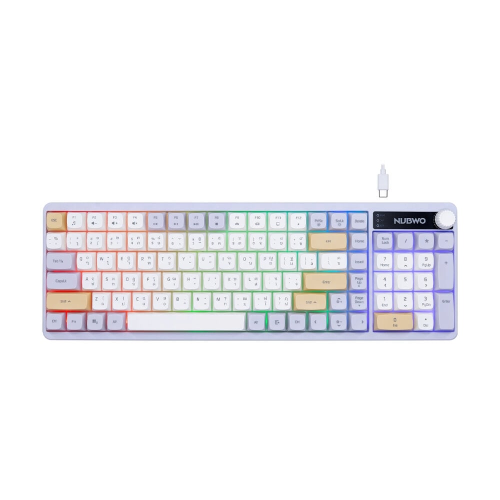 KEYBOARD NUBWO NK56 PURPLE | Advice จ.ฉะเชิงเทรา สาขา A003 (ใกล้โรงหนัง ...