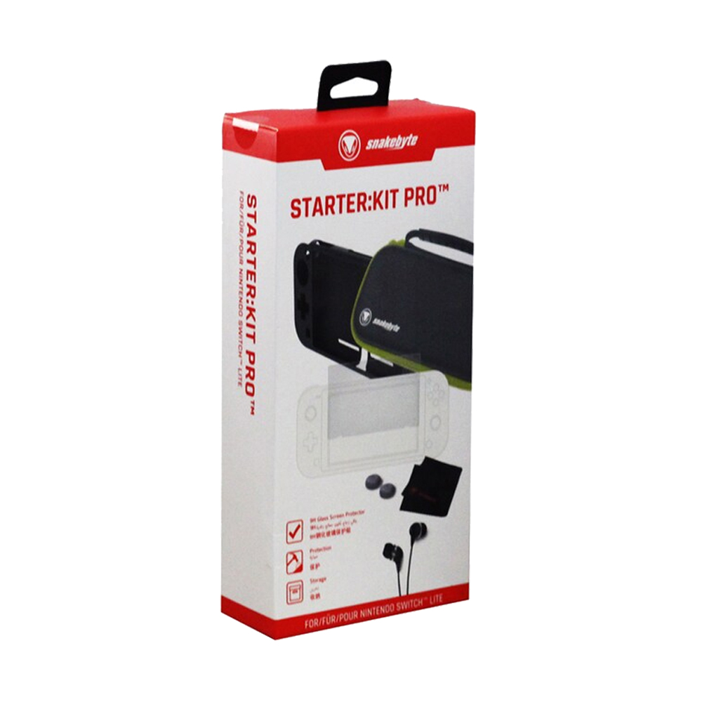 STARTER KIT PRO FOR NINTENDO SWITCH LITE (GREEN/GREY) (ASIA)