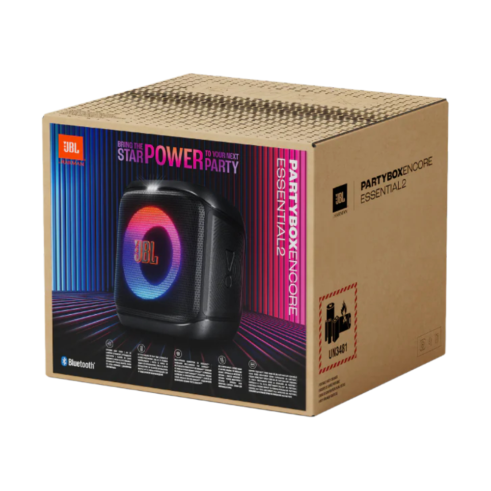 ลำโพง Bluetooth JBL PARTYBOX ENCORE ESSENTIAL 2 BLUETOOTH BLACK