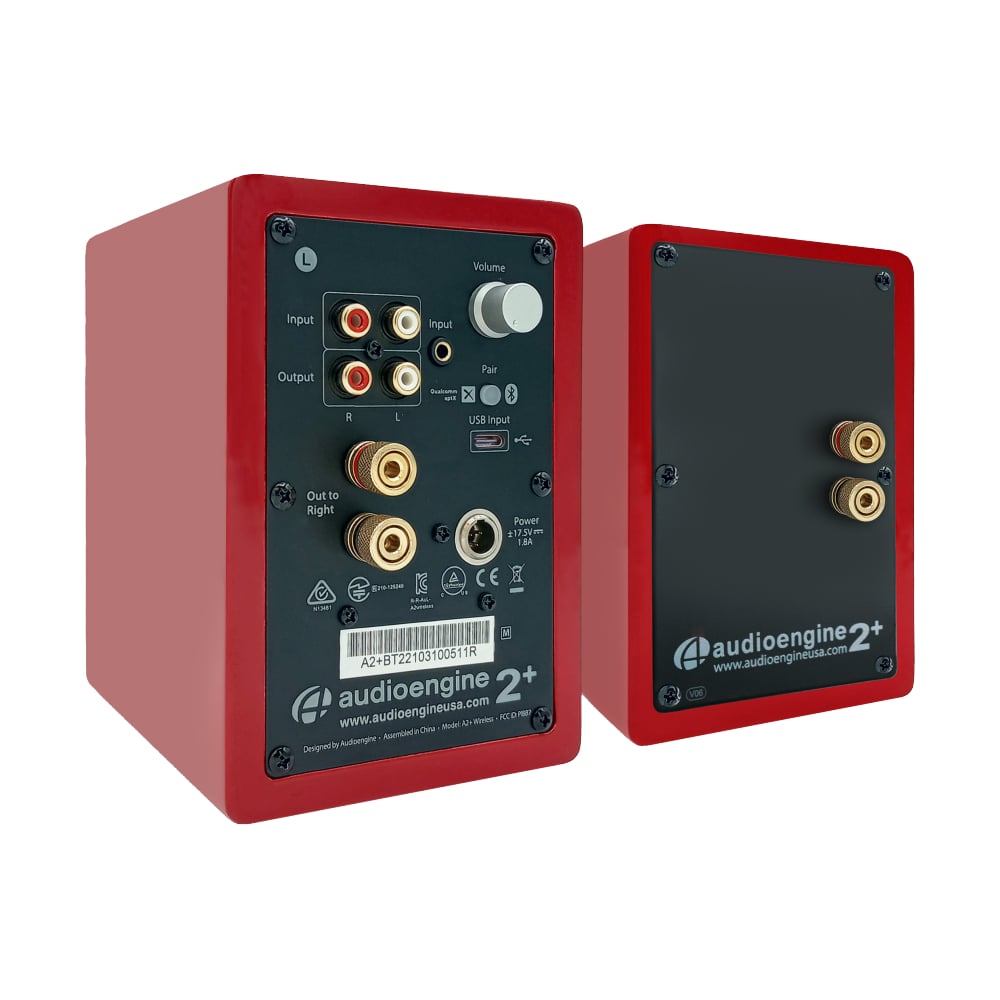 ลำโพง Bluetooth AUDIOENGINE (A2+) GLOSS RED