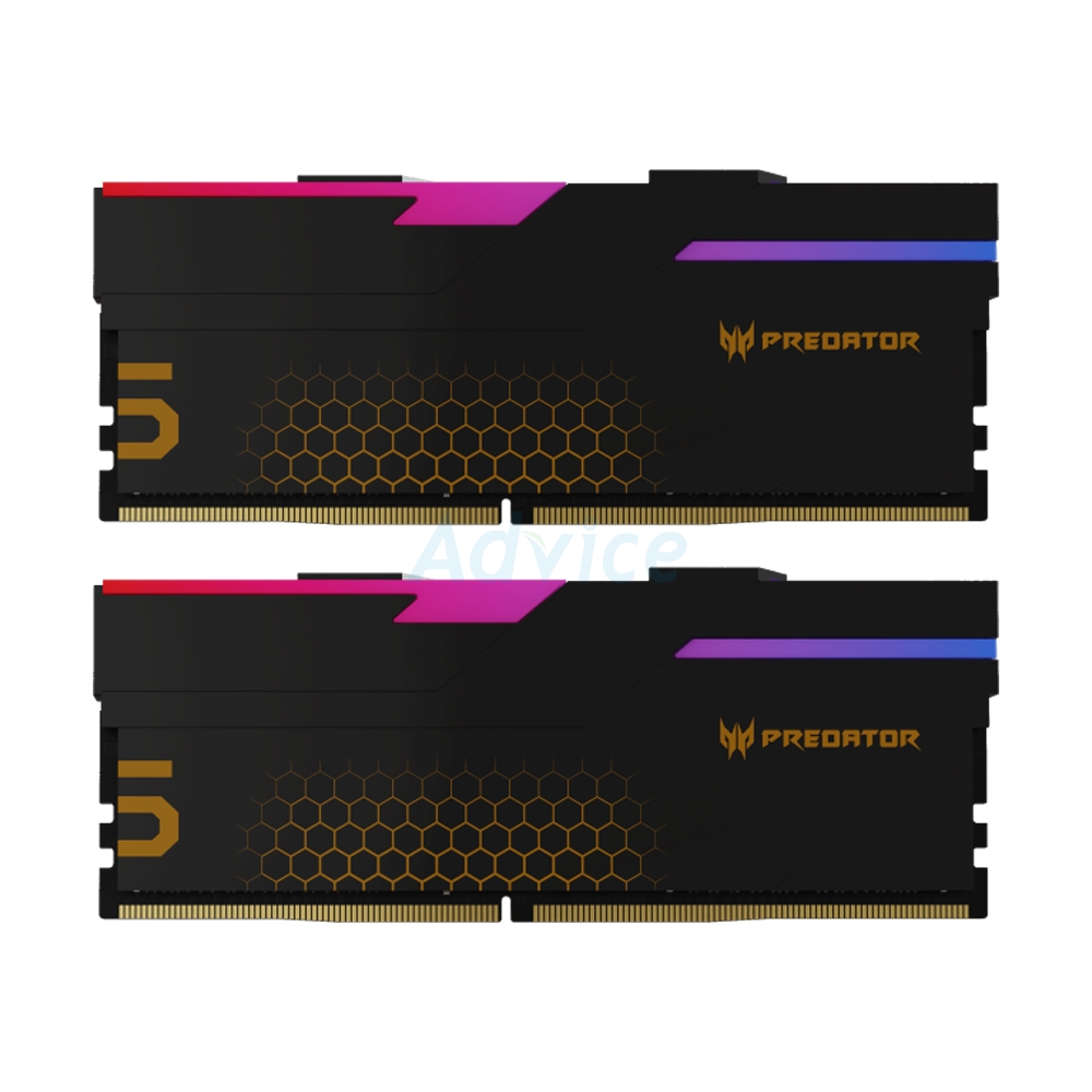 RAM DDR5(6800) 32GB (16GBx2) PREDATOR RGB BLACK (ZC.A01ST.0FW) | Advice ...