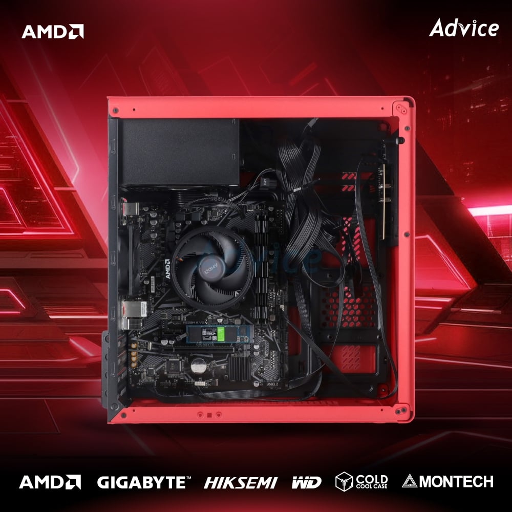 คอมประกอบ Advice : Computer Set AMD #A259 RYZEN 5 5500GT NO VGA ...