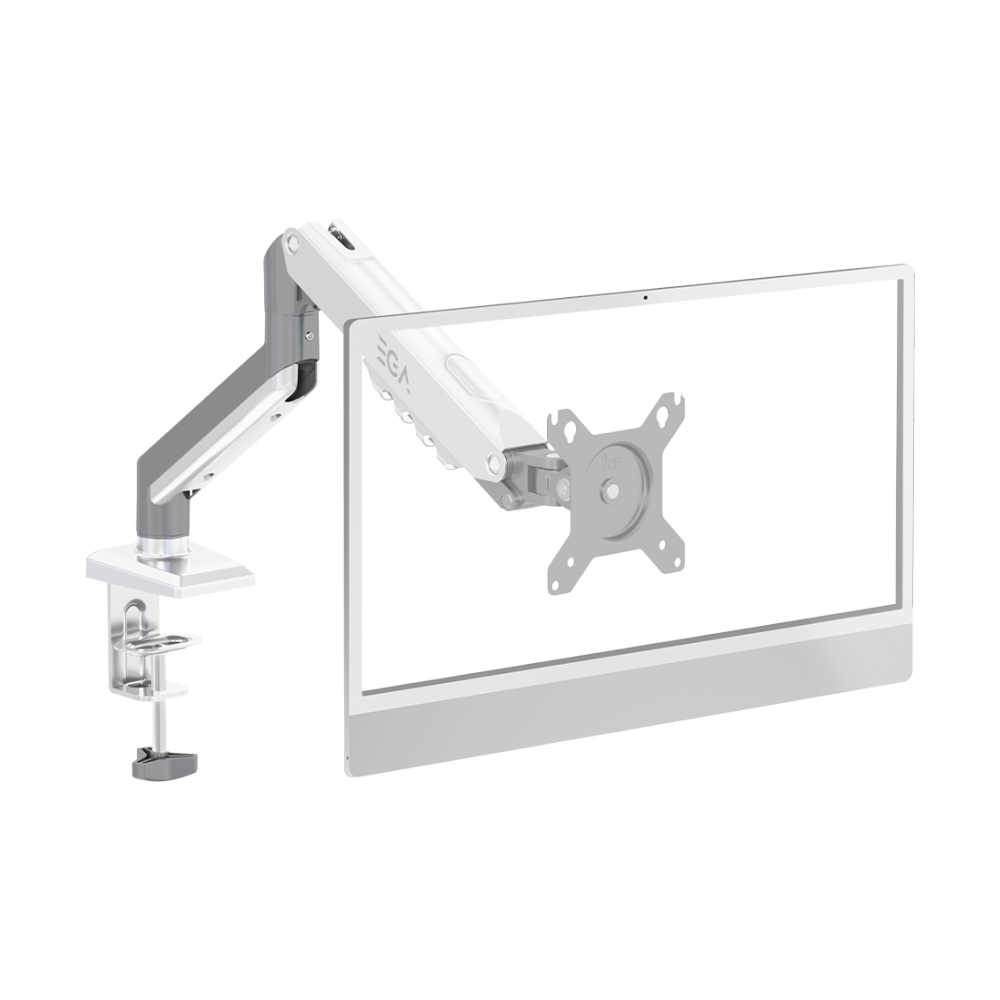 MONITOR ARM EGA ERGONOMIC DESIGN SINGLE (MA1) WHITE