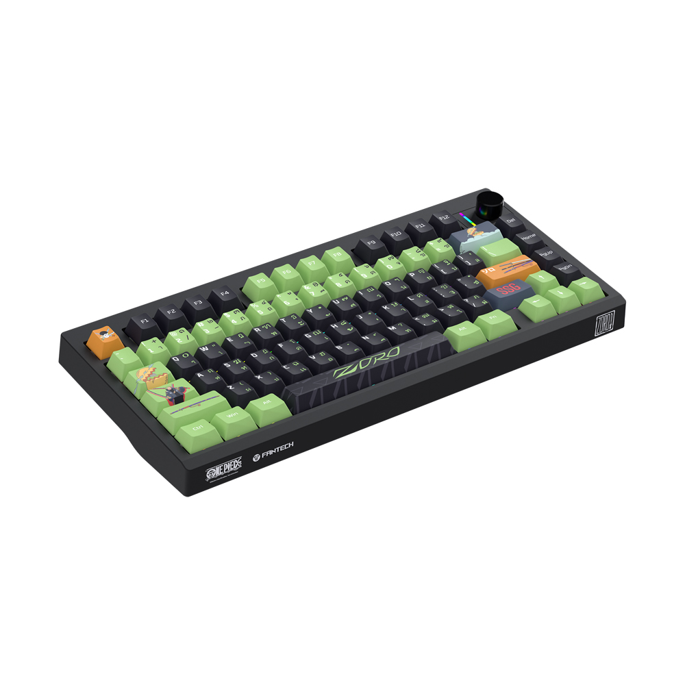 KEYBOARD WIRELESS BLUETOOTH FANTECH X ONE PIECE MK921 MAXFIT8 ZORO ...