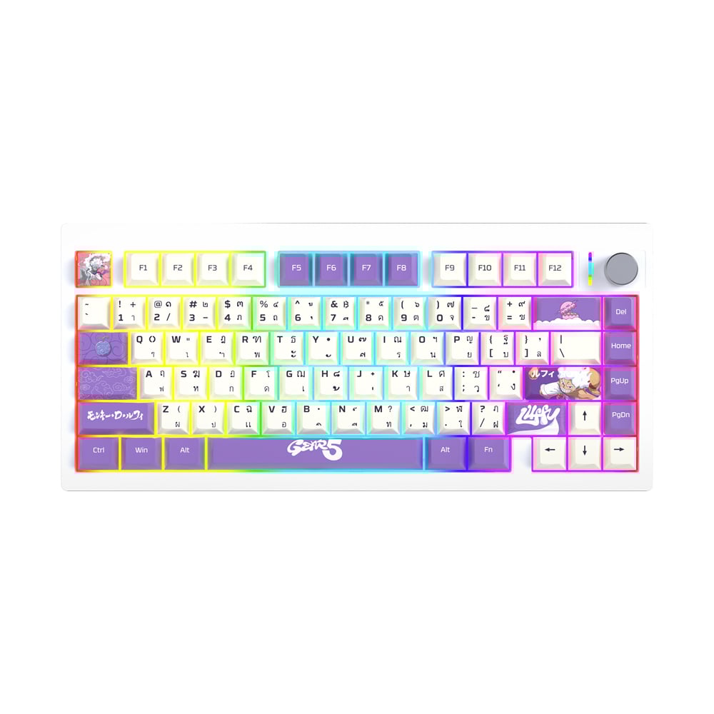 คีย์บอร์ดไร้สาย Fantech X One Piece MK921 Wireless Mechanical Gaming ...