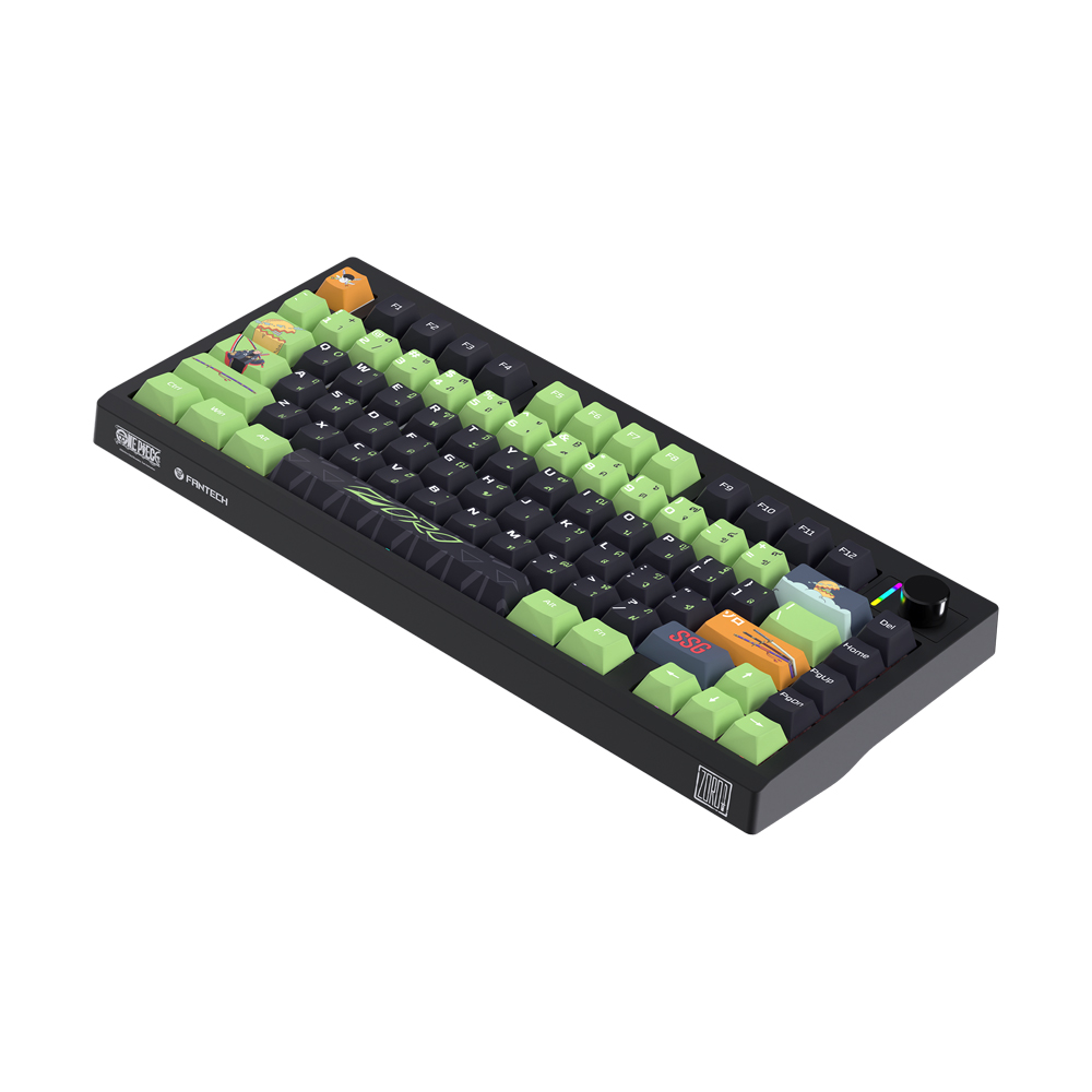 KEYBOARD WIRELESS BLUETOOTH FANTECH X ONE PIECE MK921 MAXFIT8 ZORO ...