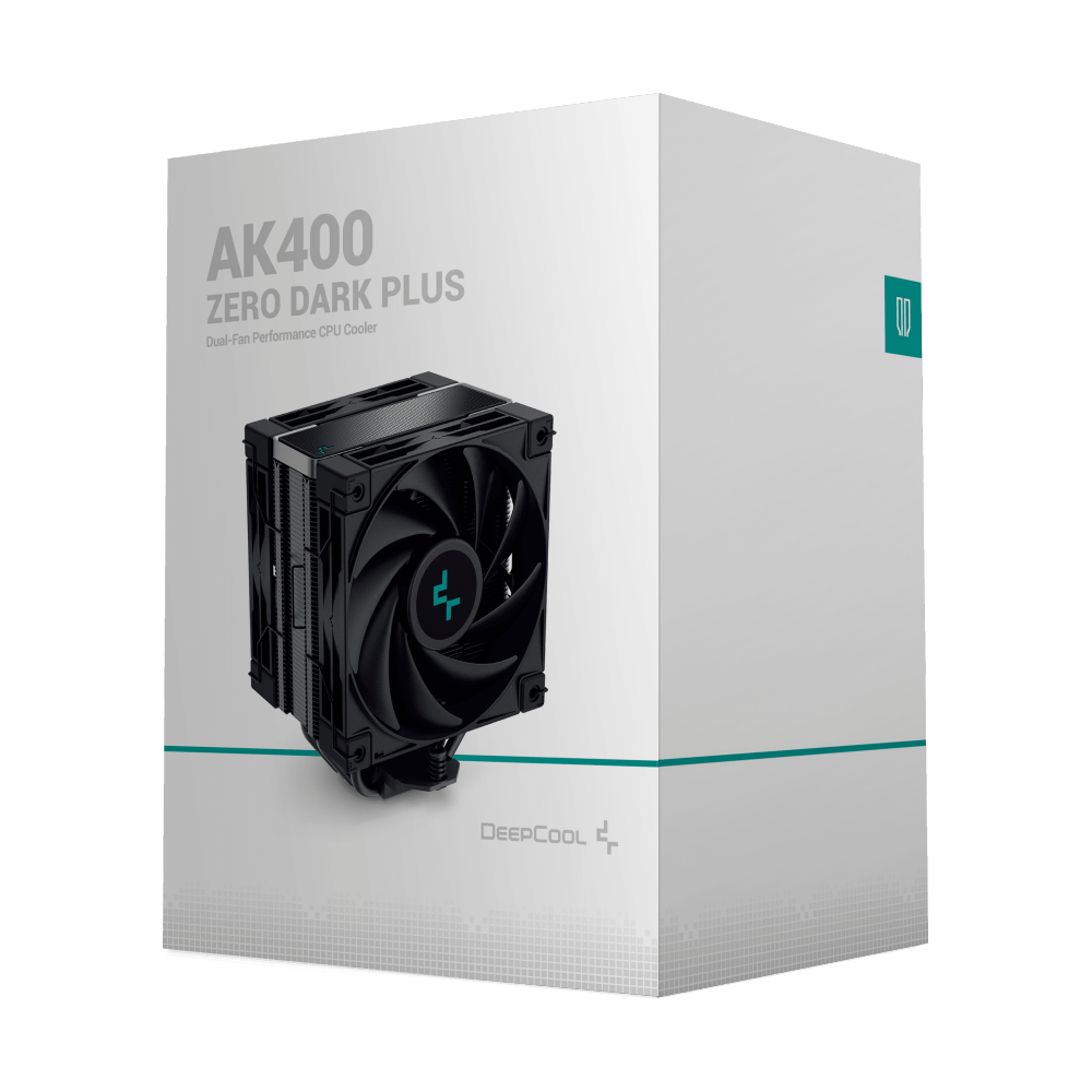 CPU COOLER DEEPCOOL AK400 ZERO DARK PLUS BLACK