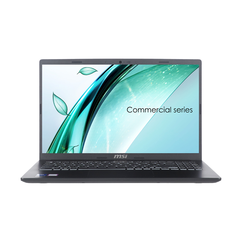 Notebook MSI Commercial 15 B1MG-833XTHCP (Black)